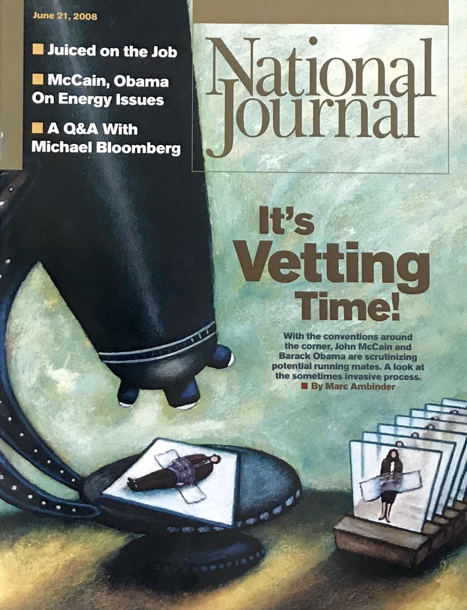 National Journal | June 21, 2008 at Wolfgang's