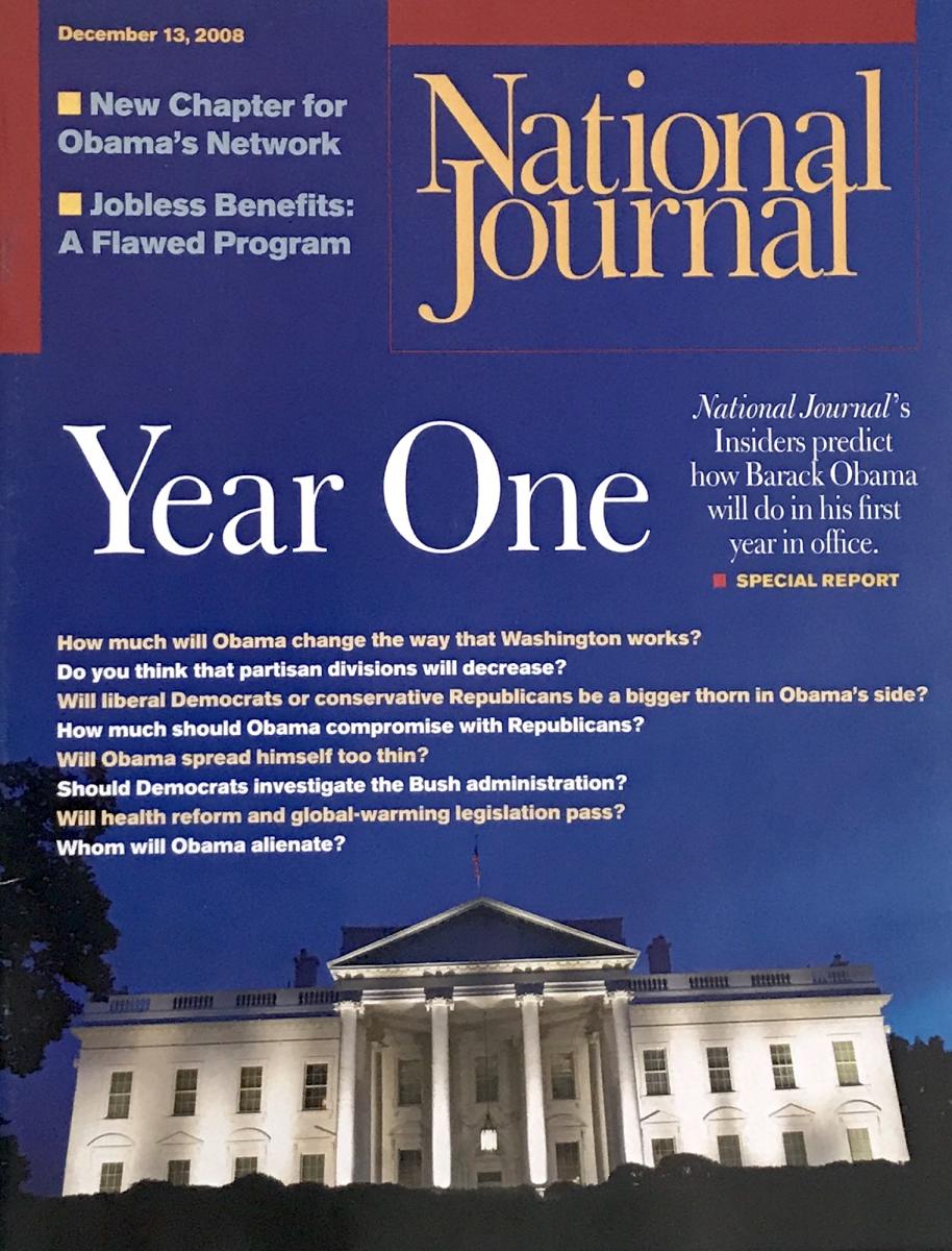 National Journal | December 13, 2008 at Wolfgang's