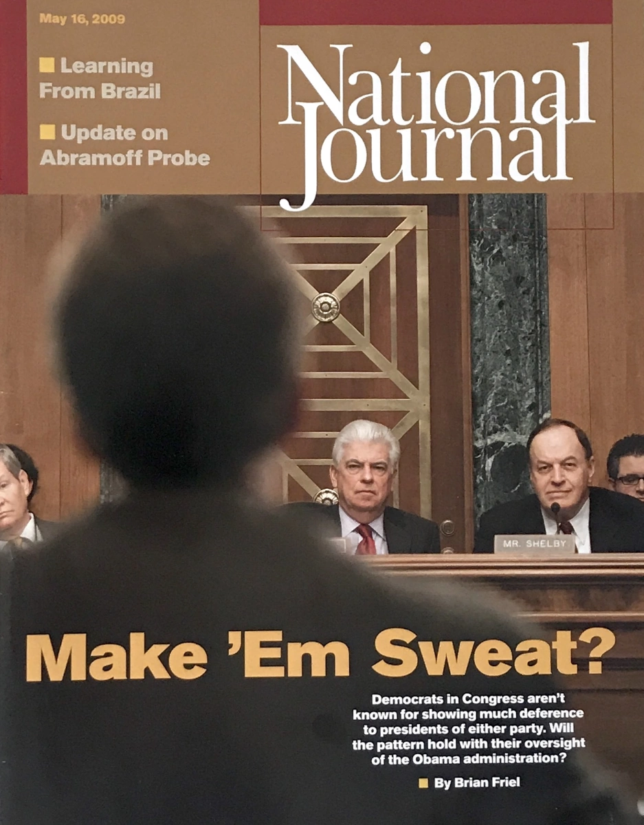 National Journal | May 16, 2009 at Wolfgang's