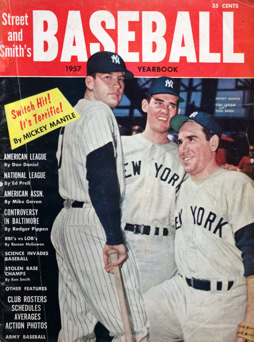 Street 1957 Baseball Yearbook | January 1957 at Wolfgang's