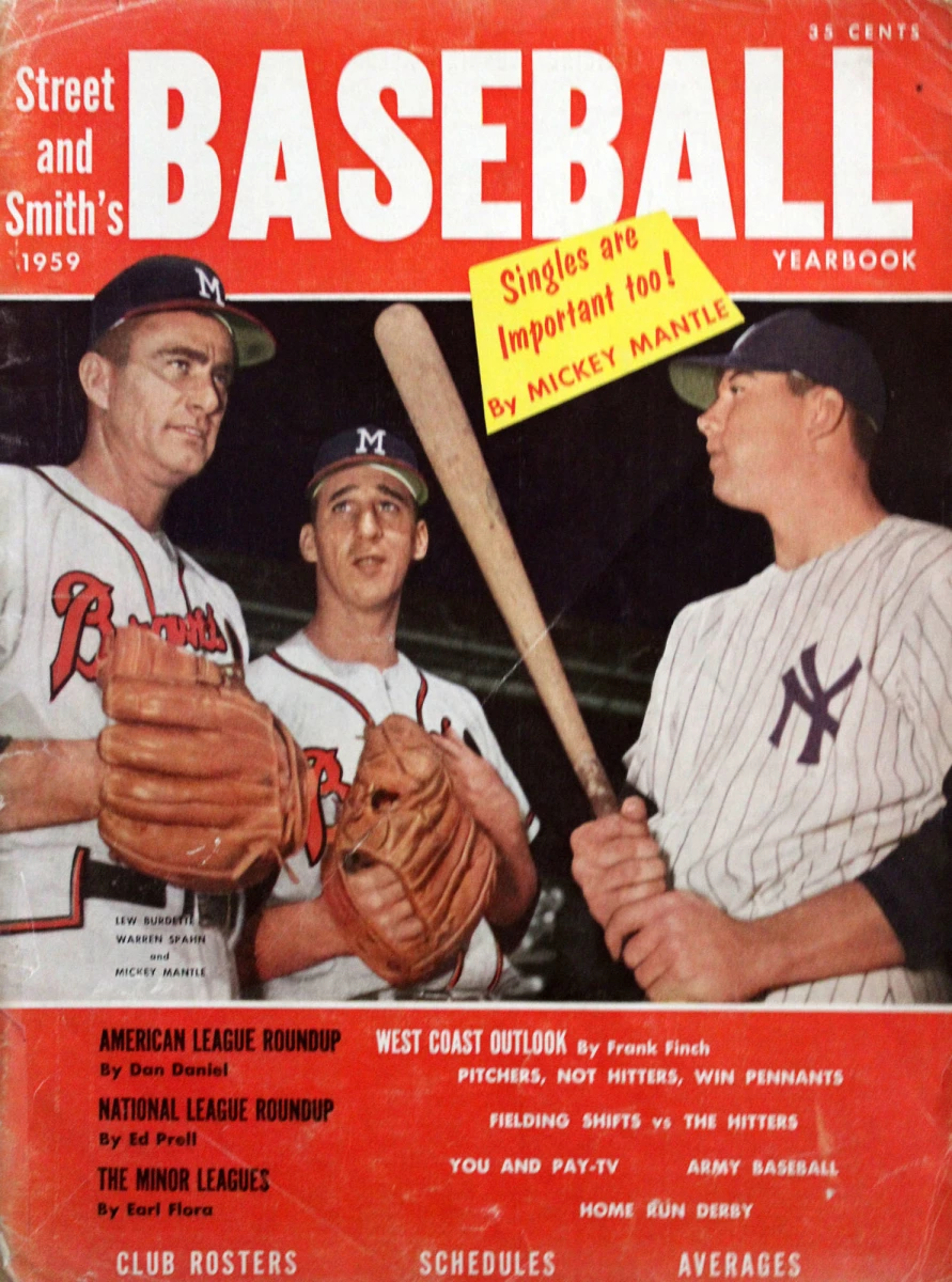 Street 1957 Baseball Yearbook | January 1959 at Wolfgang's