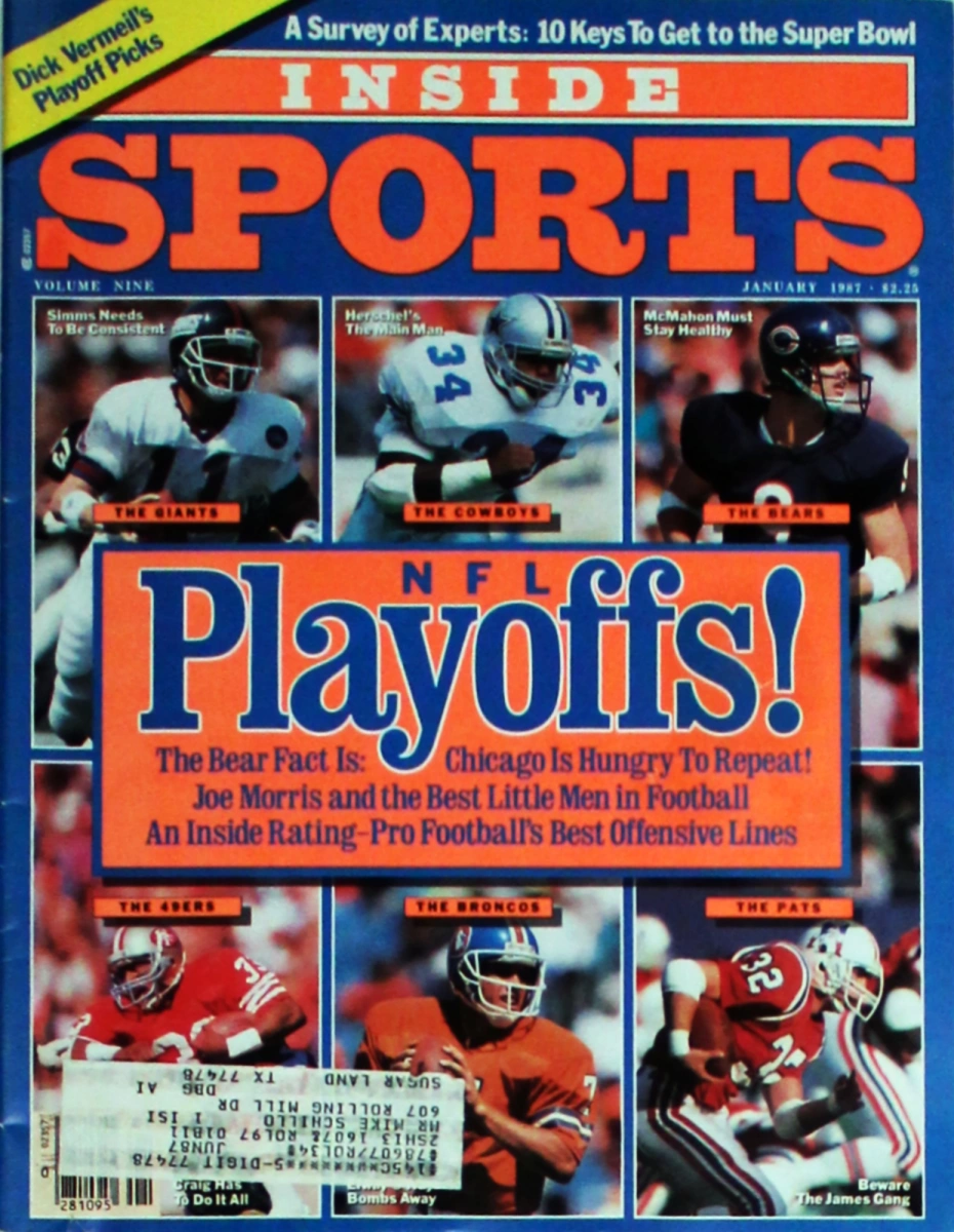 Inside Sports | January 1987 at Wolfgang's