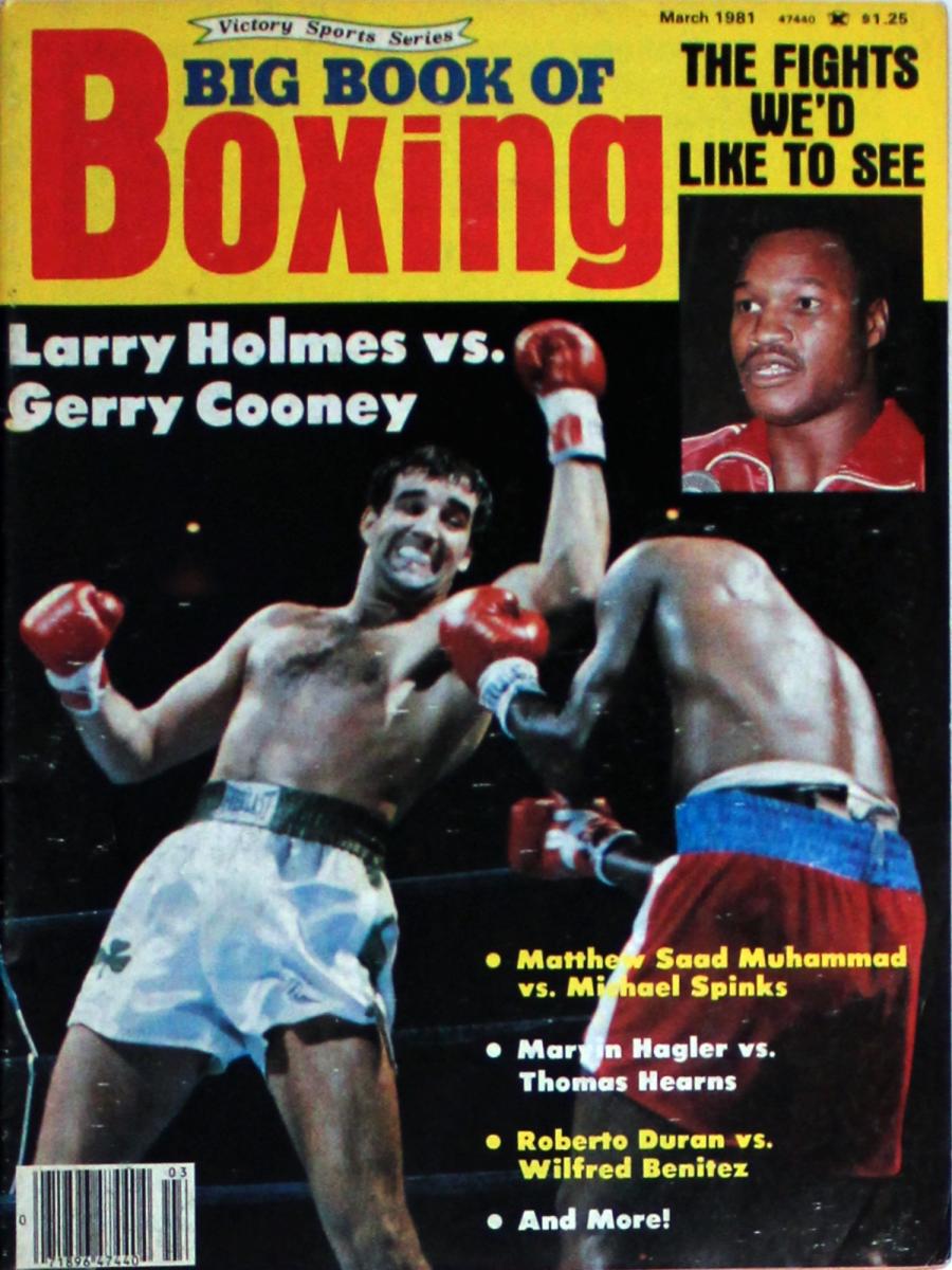 Big Book of Boxing | March 1981 at Wolfgang's