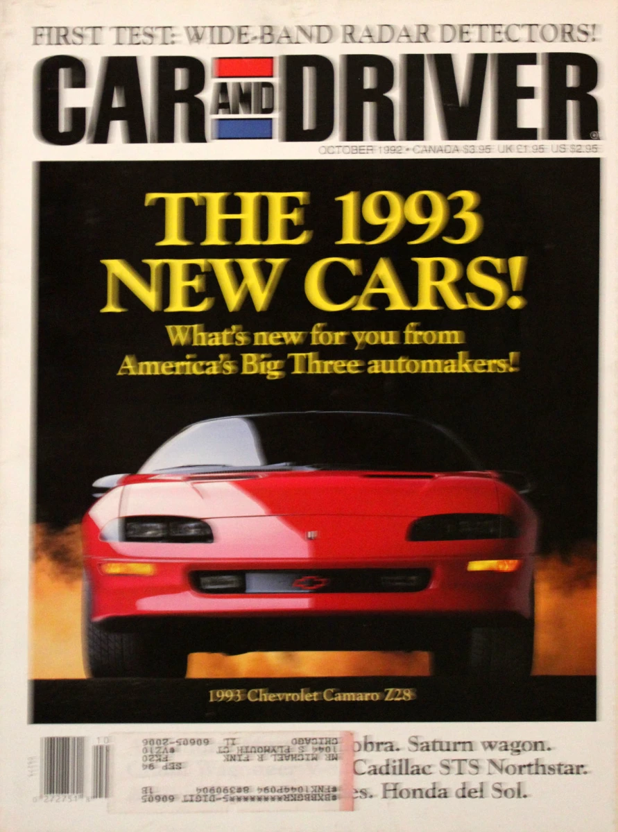 Car and Driver | October 1992 at Wolfgang's