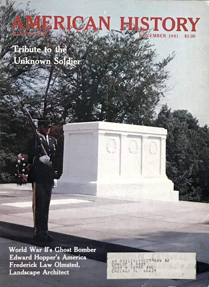 American History Illustrated | November 1981 at Wolfgang's