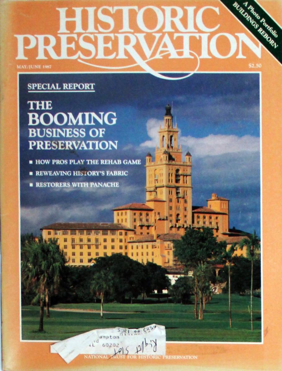 Historic Preservation | May 1987 at Wolfgang's