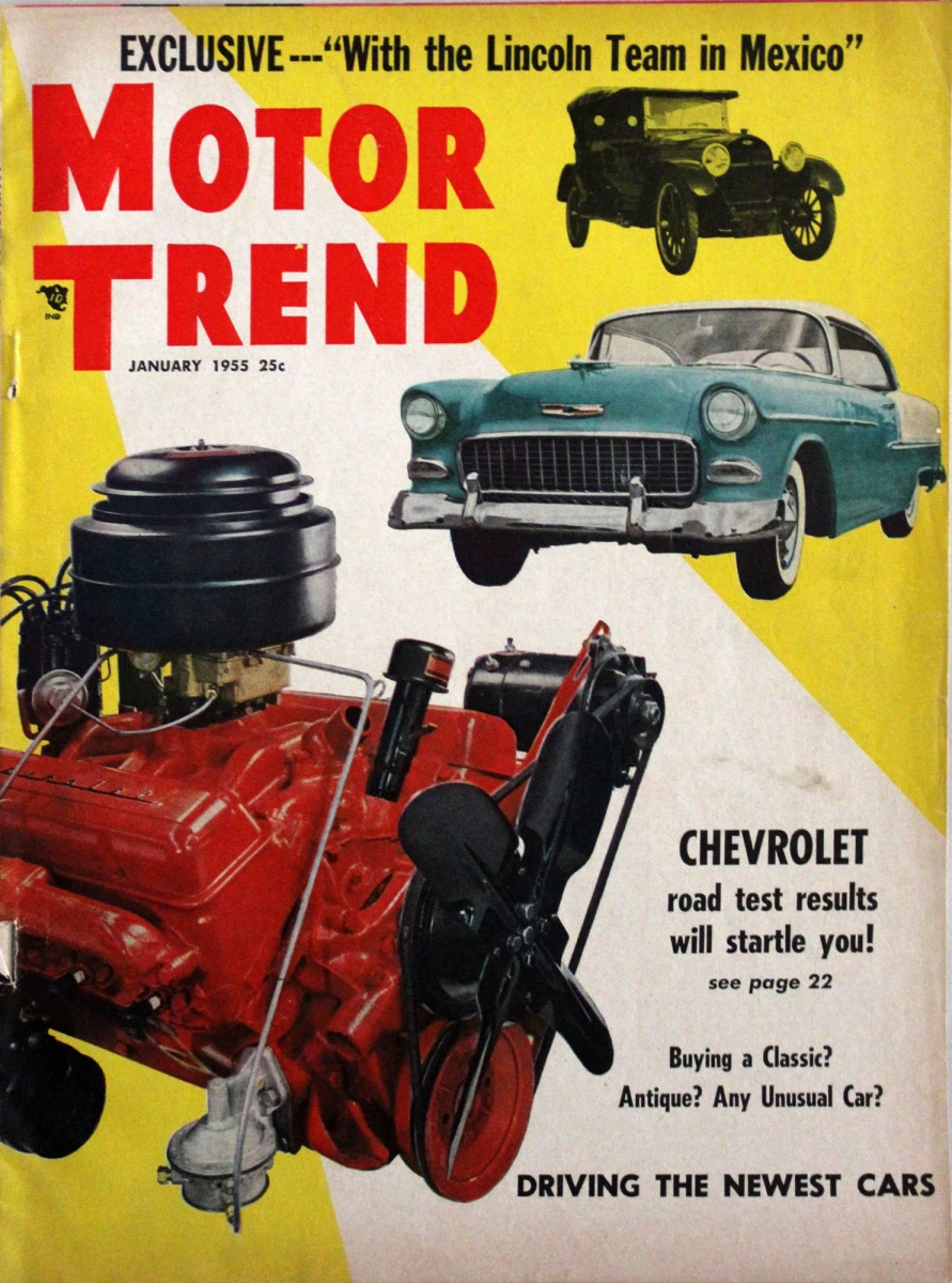 Motor Trend | January 1955 at Wolfgang's