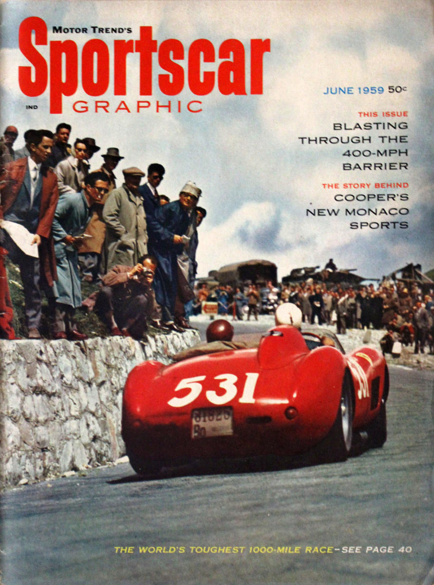 Motor Trend Sportscar Graphic | June 1959 at Wolfgang's