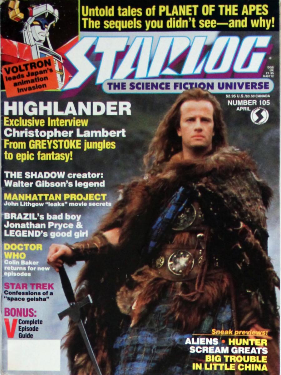 Starlog | April 1986 at Wolfgang's