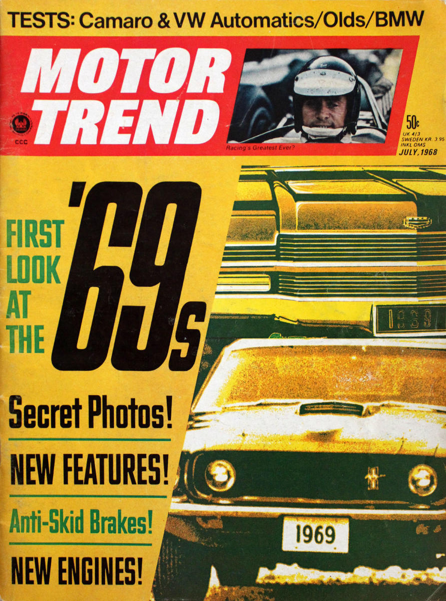 Motor Trend | July 1968 at Wolfgang's