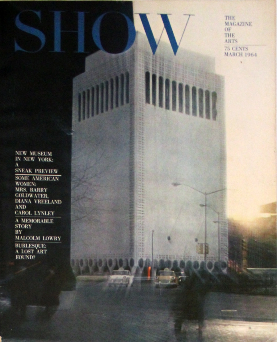 Show | March 1964 at Wolfgang's