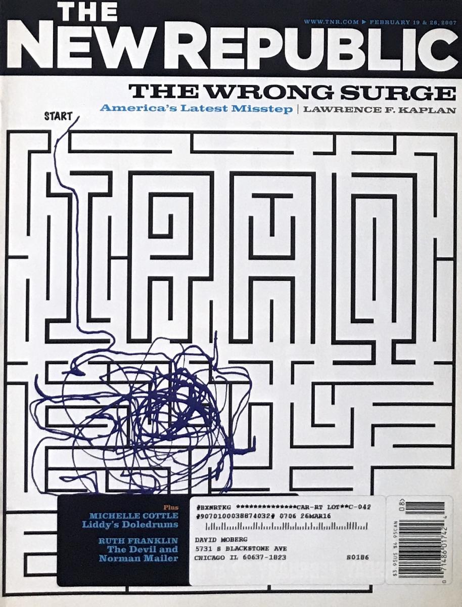 The New Republic | February 19, 2007 at Wolfgang's