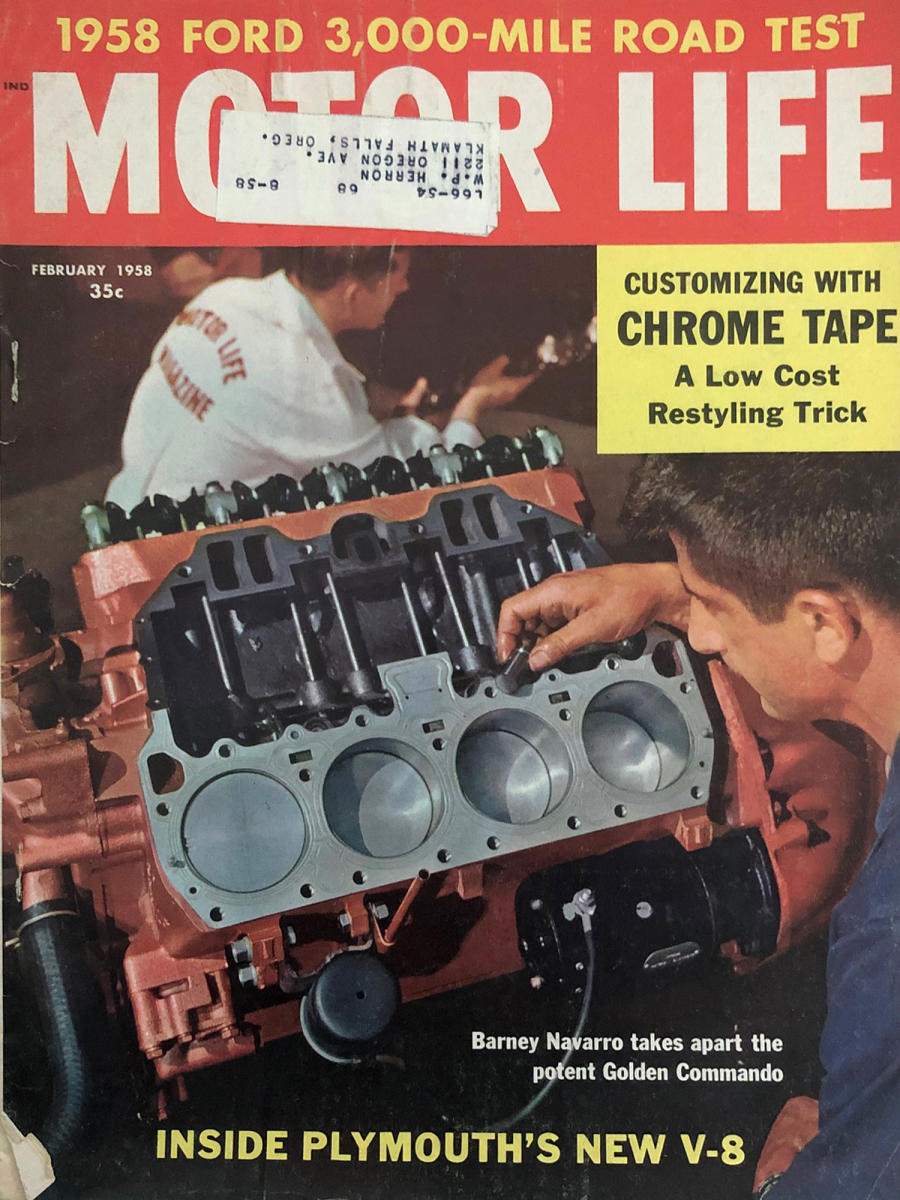 Motor Life | February 1958 at Wolfgang's