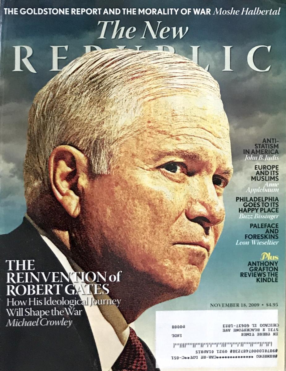 The New Republic | November 18, 2009 at Wolfgang's