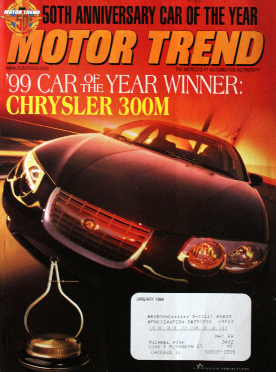 Motor Trend | January 1999 at Wolfgang's
