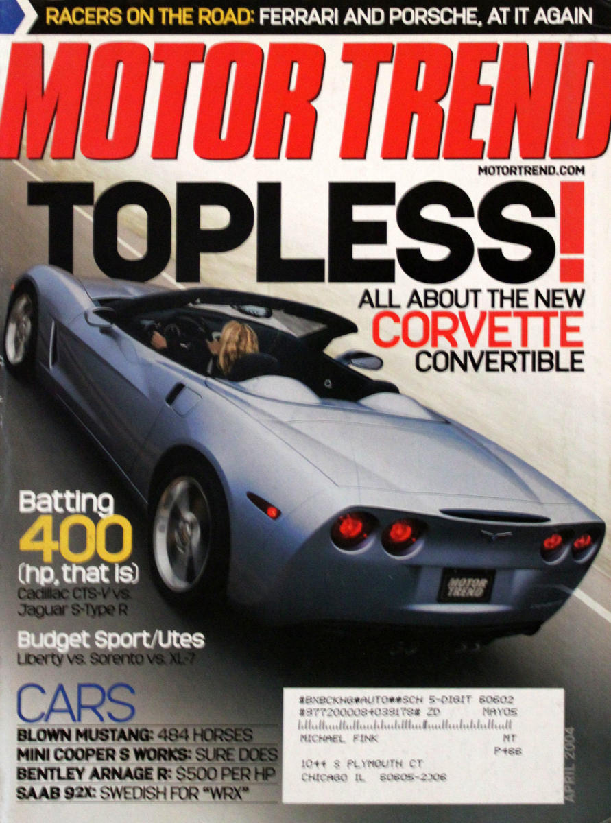 Motor Trend | April 2004 at Wolfgang's