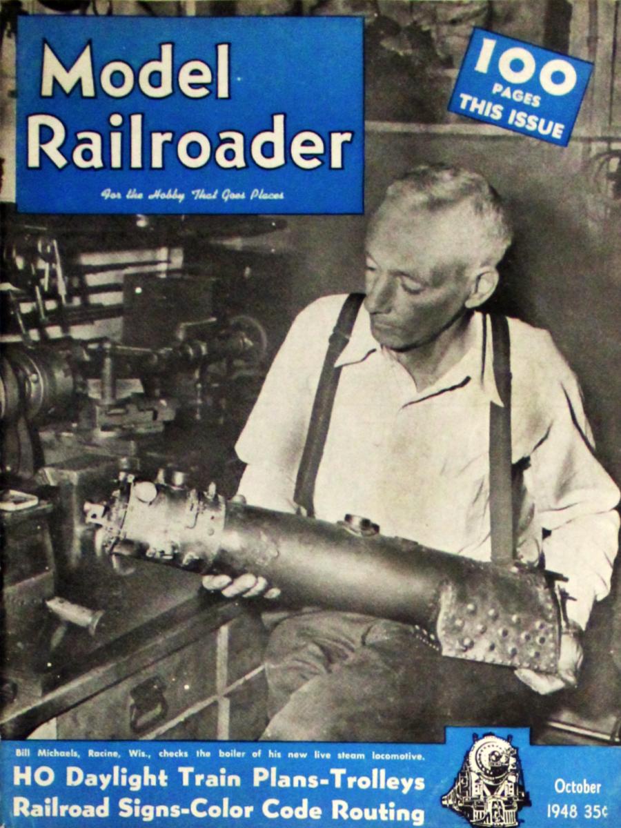 Model Railroader | October 1948 at Wolfgang's