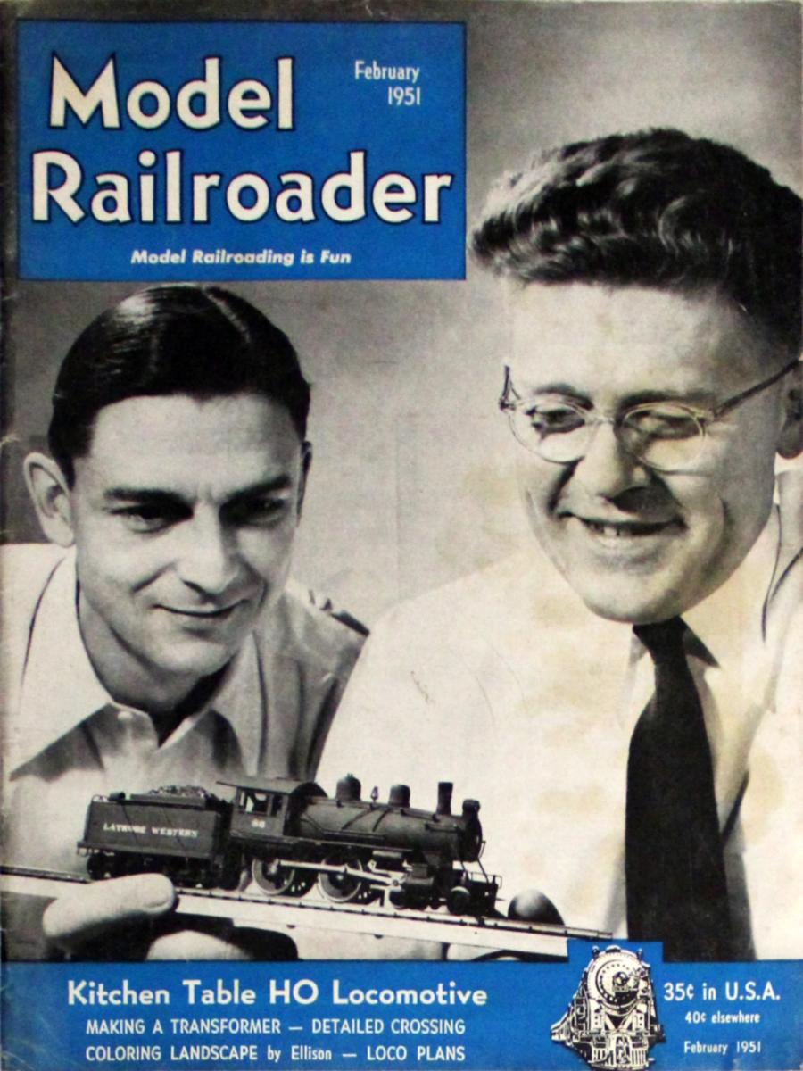 Model Railroader | February 1951 at Wolfgang's