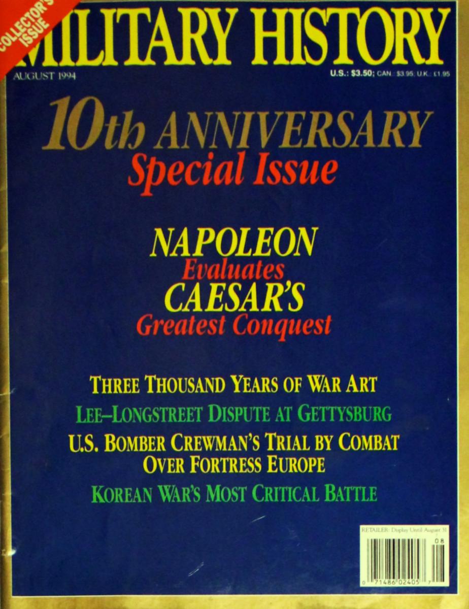 Military History 10th Anniversary Special Issue | August 1994 at Wolfgang's