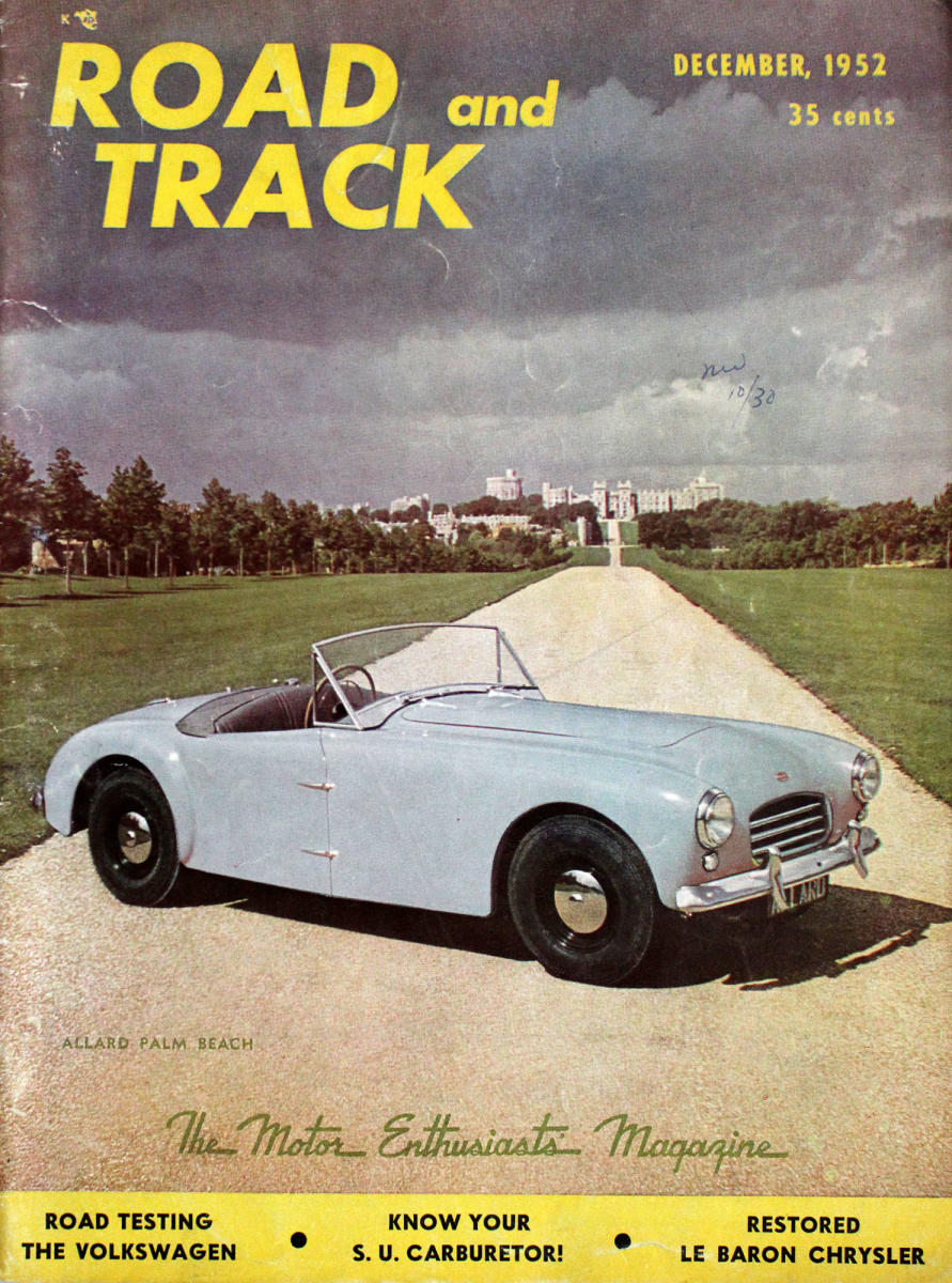 Road | December 1952 at Wolfgang's