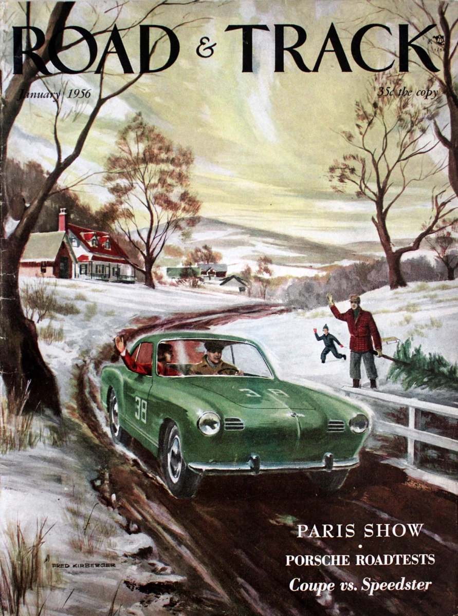Road & Track | January 1956 at Wolfgang's