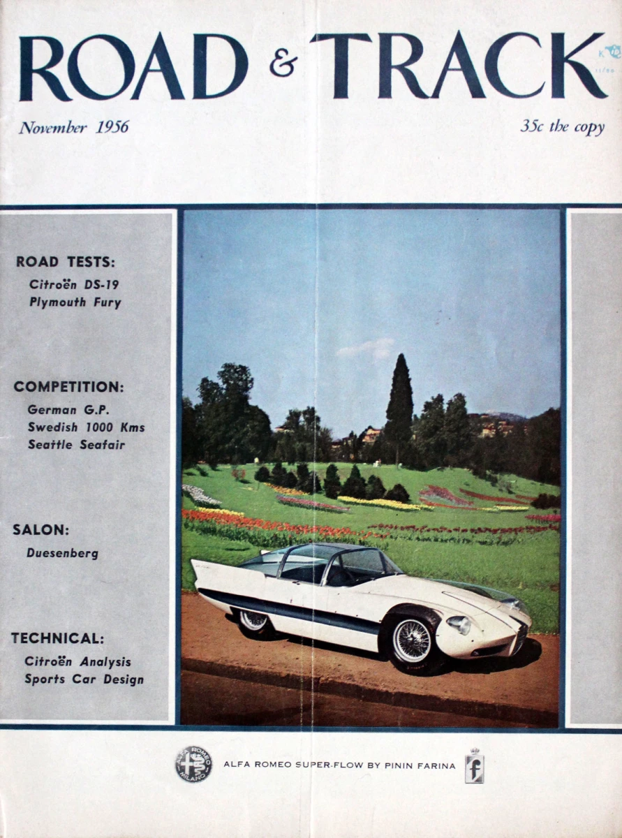 Road & Track | November 1956 at Wolfgang's