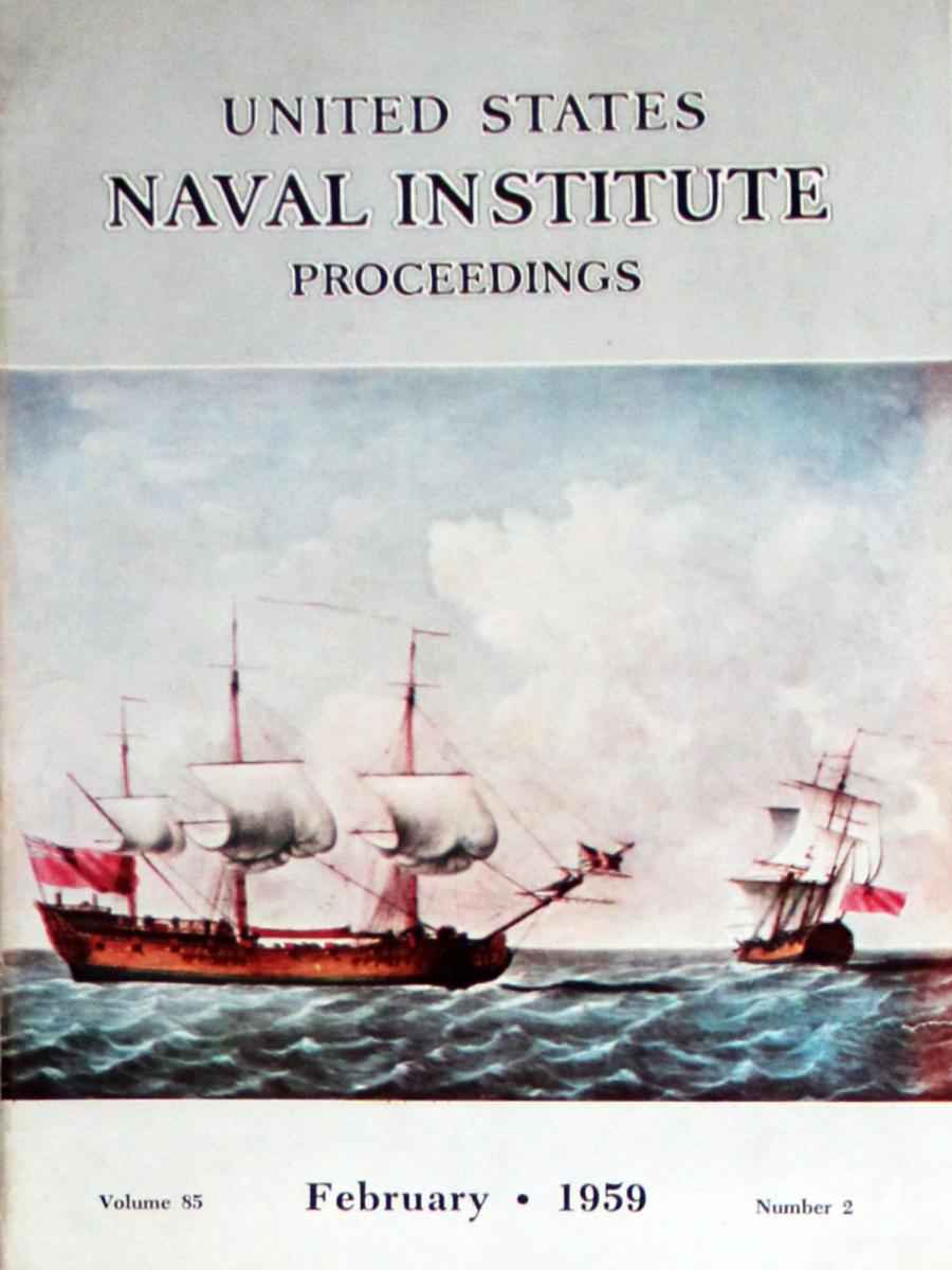 U.S. Naval Institute Proceedings | February 1959 at Wolfgang's