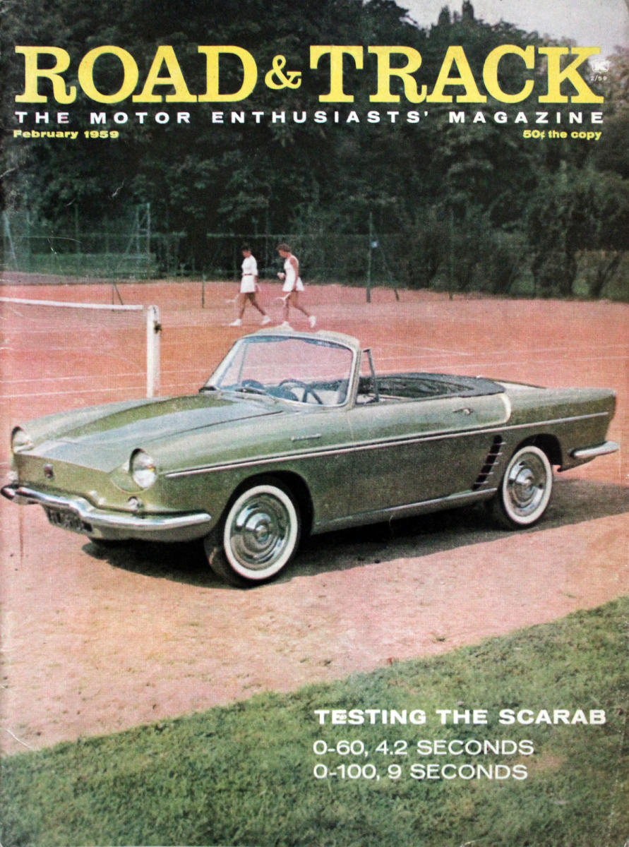 Road & Track | February 1959 at Wolfgang's