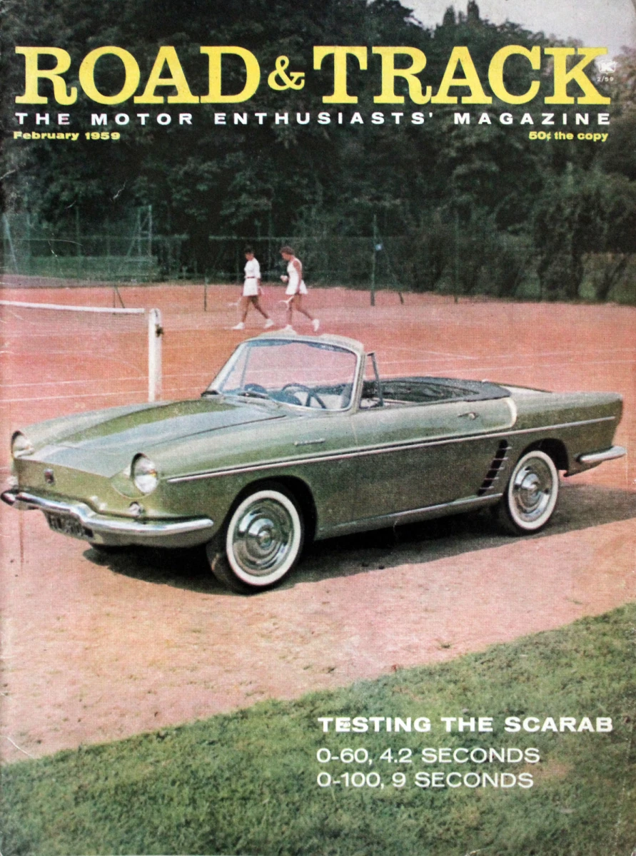 Road & Track | February 1959 at Wolfgang's