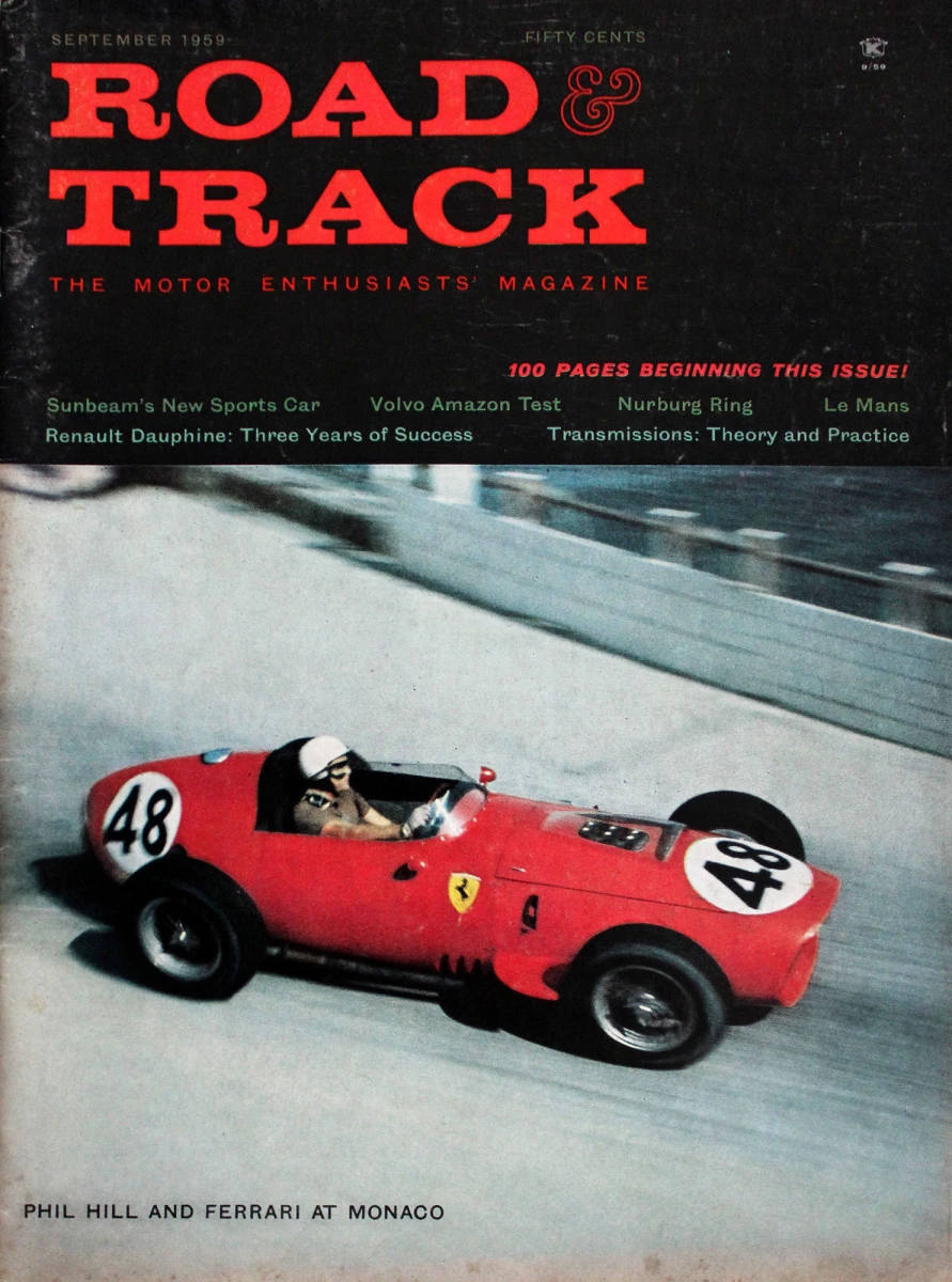 Road & Track | September 1959 at Wolfgang's