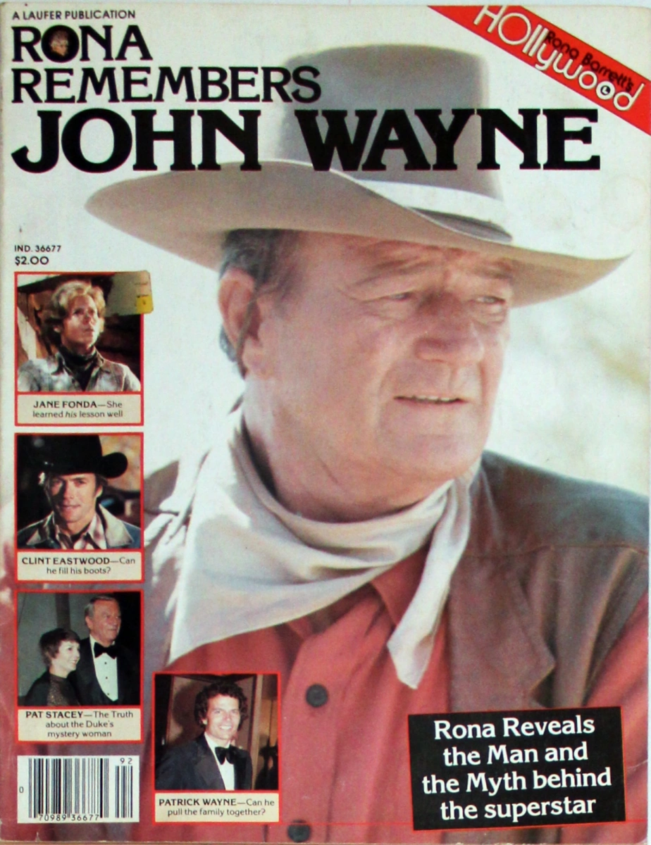 Rona Barrett Hollywood Rona Remembers John Wayne | January 1979 at Wolfgang's