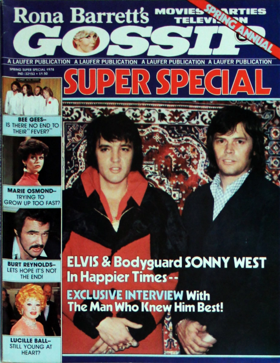 Rona Barrett Gossip | March 1978 at Wolfgang's