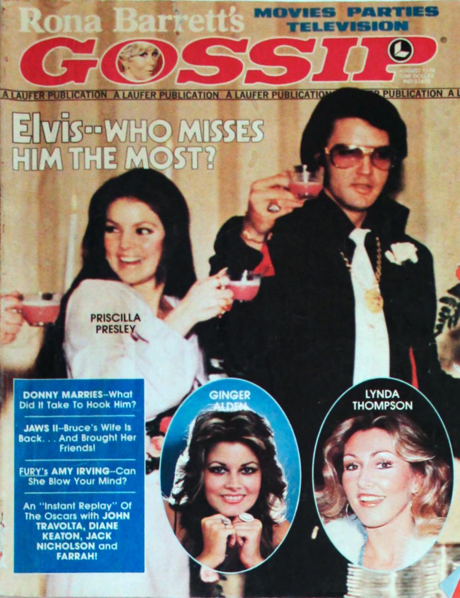 Rona Barrett Gossip | August 1978 at Wolfgang's