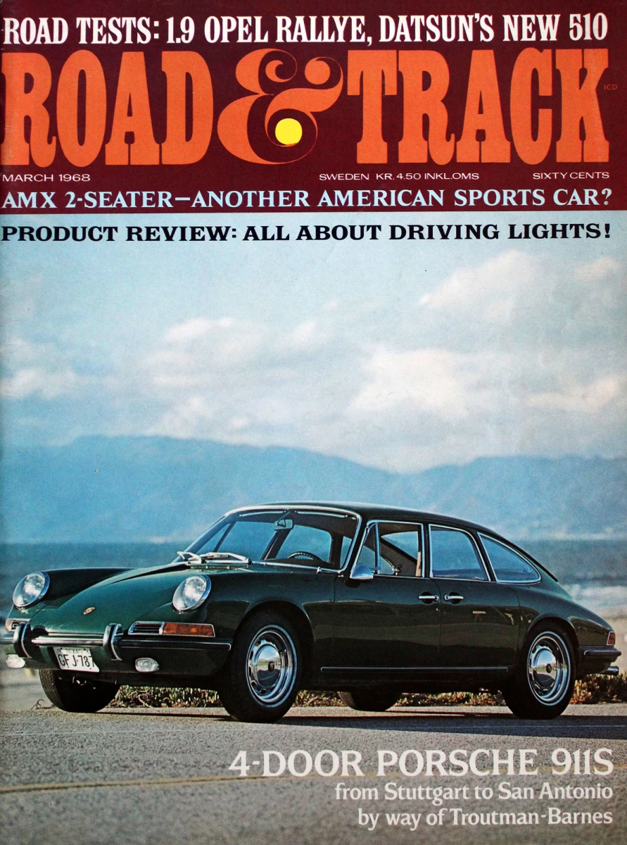 Road & Track | March 1968 at Wolfgang's