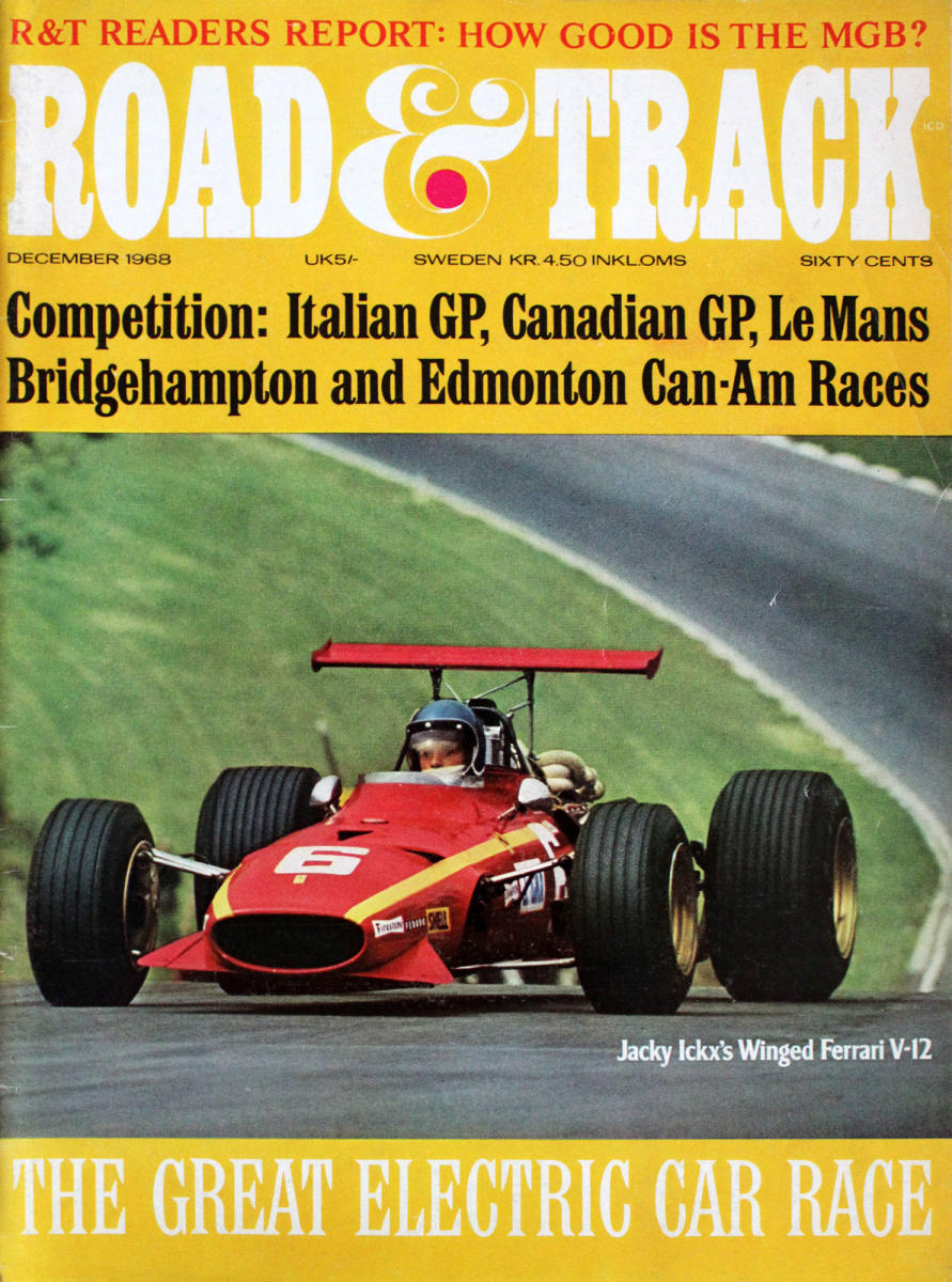 Road & Track | December 1968 at Wolfgang's