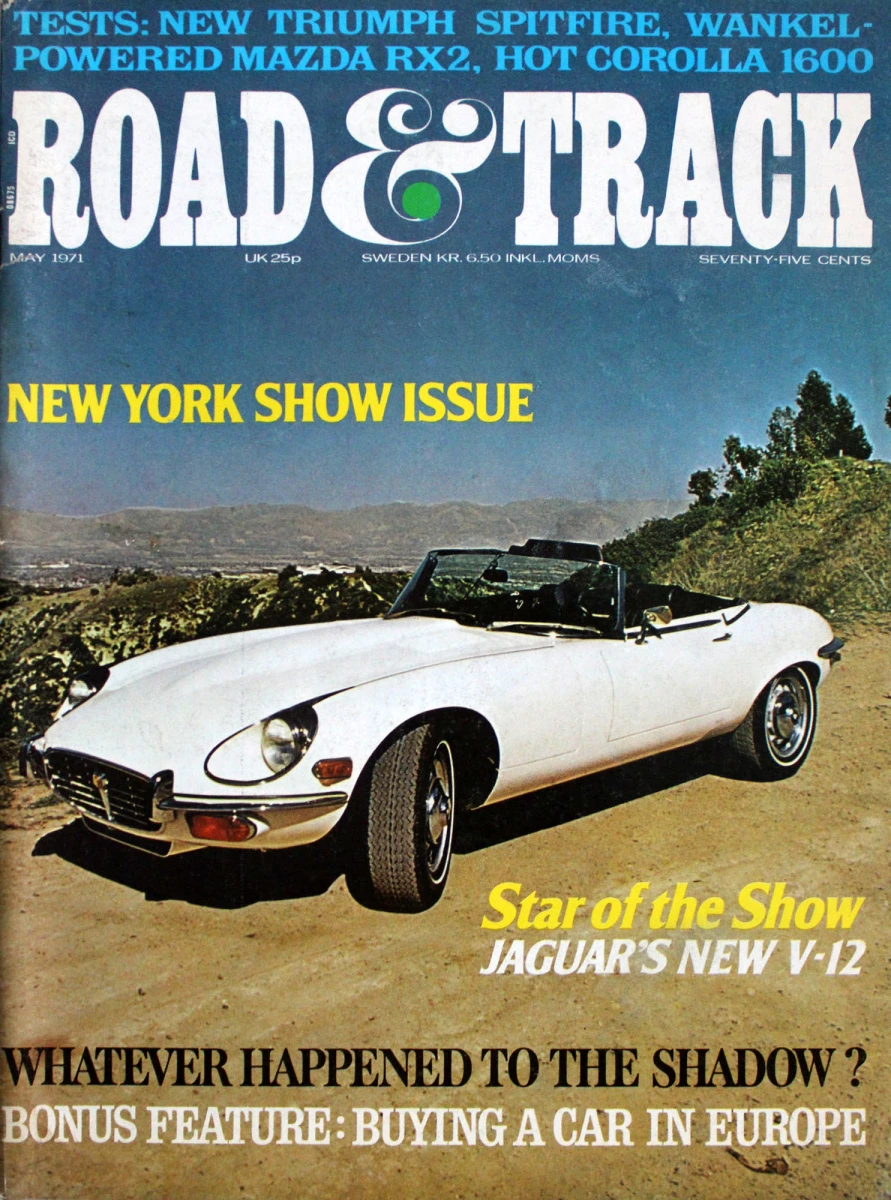 Road & Track | May 1971 at Wolfgang's