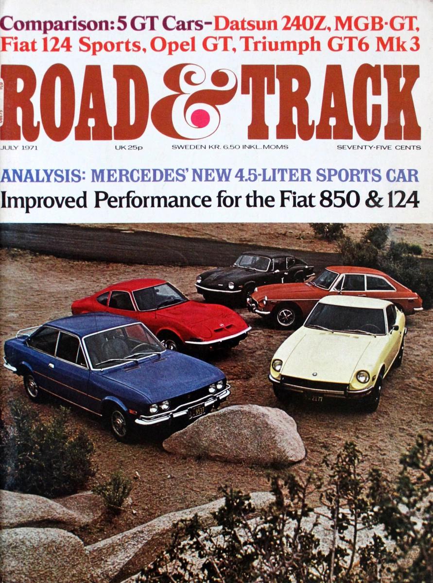 Road & Track | July 1971 at Wolfgang's