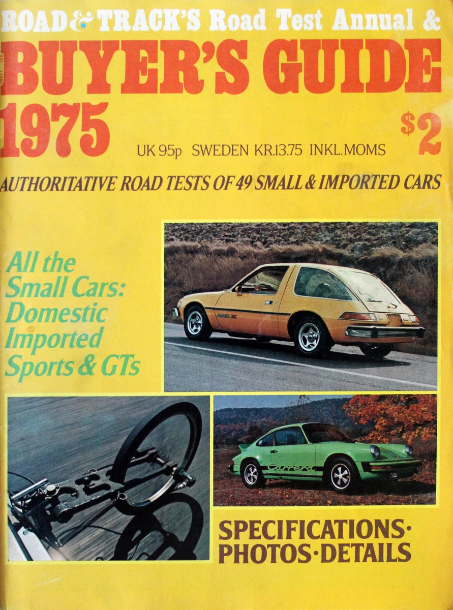 Road & Track Buyer's Guide | January 1975 at Wolfgang's