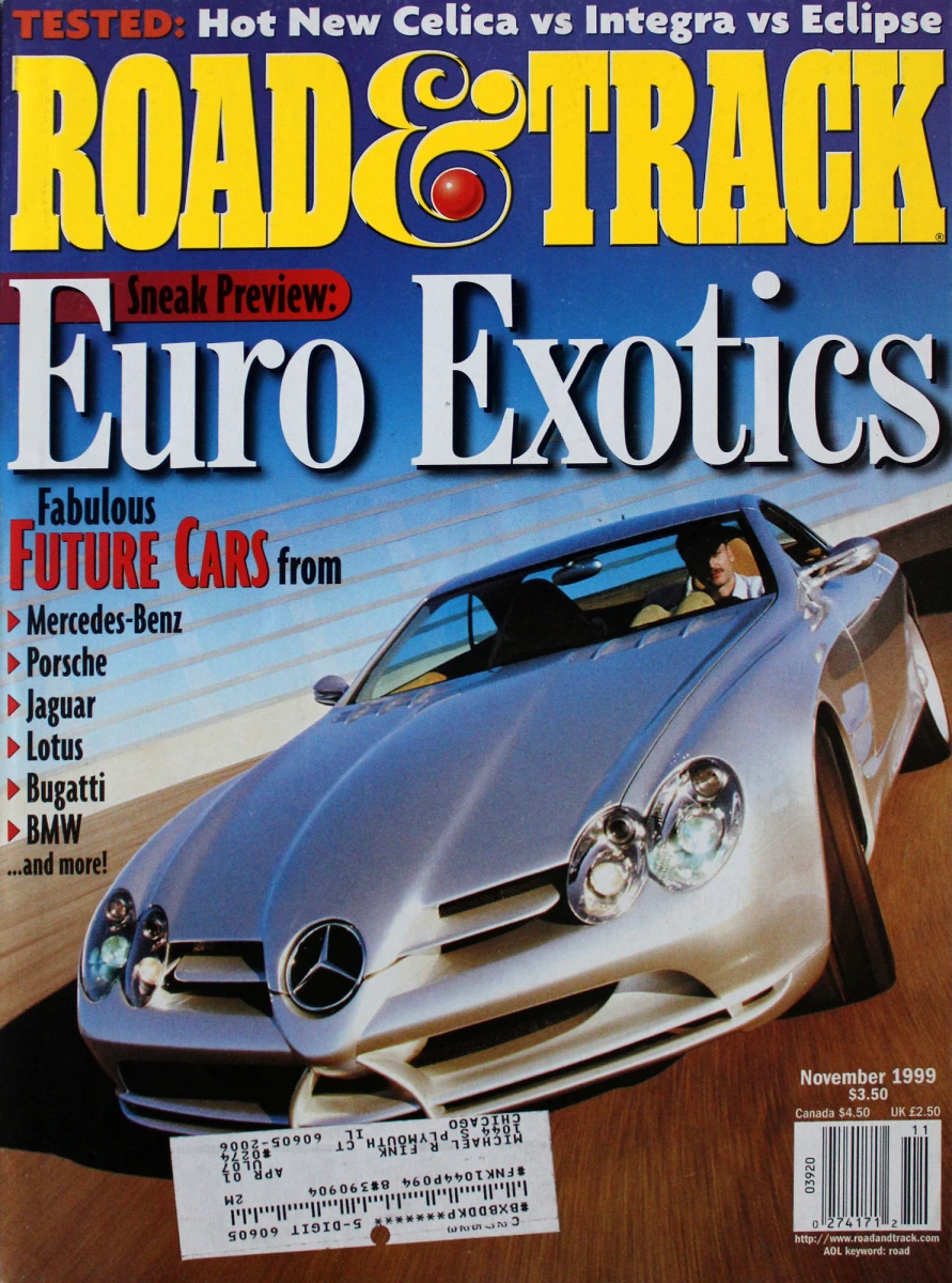 Road & Track | November 1999 at Wolfgang's