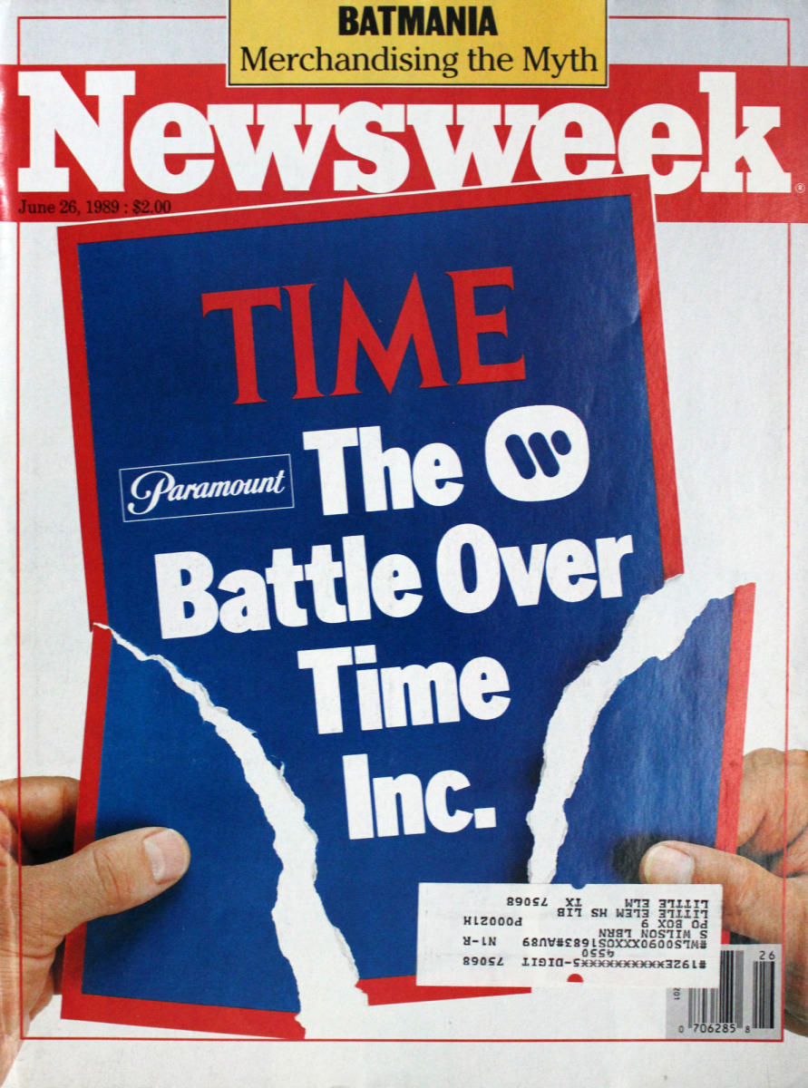 Newsweek | June 26, 1989 at Wolfgang's