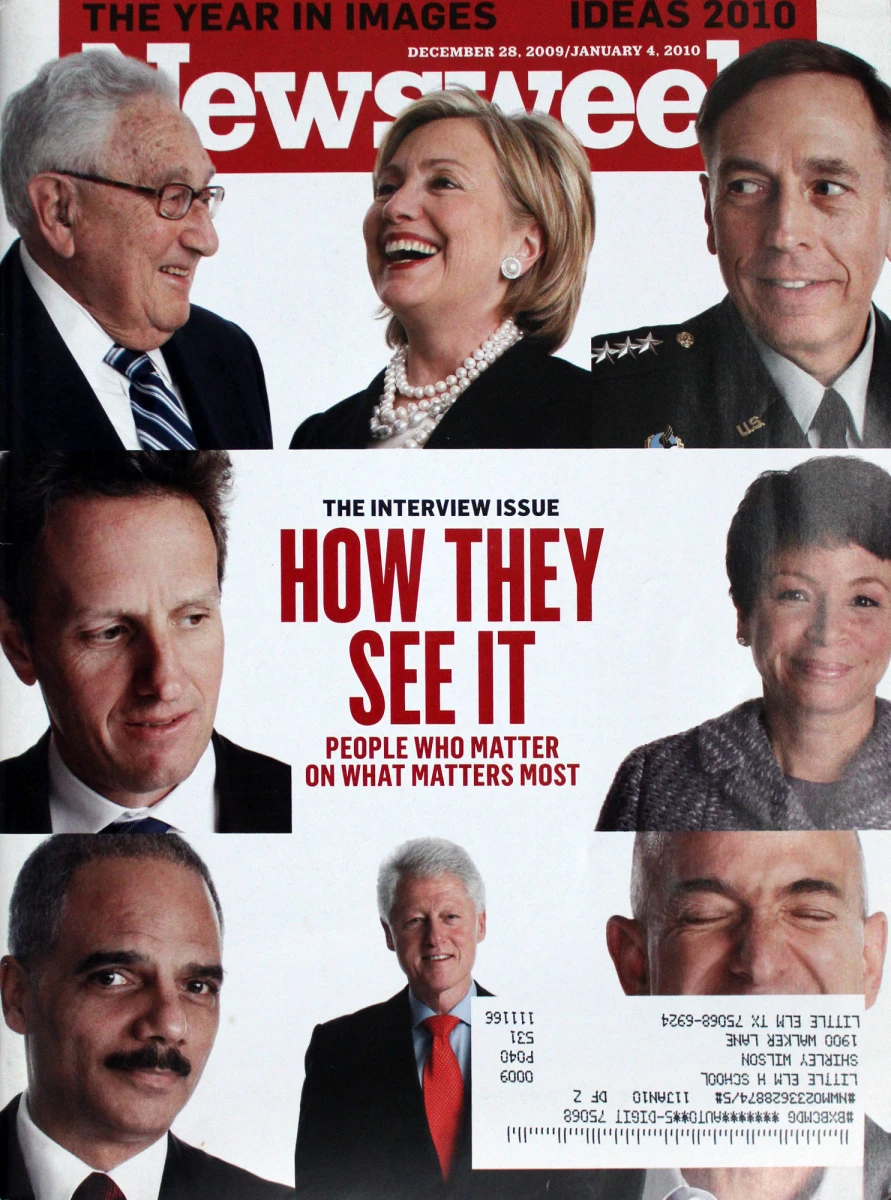 Newsweek | December 28, 2009 at Wolfgang's