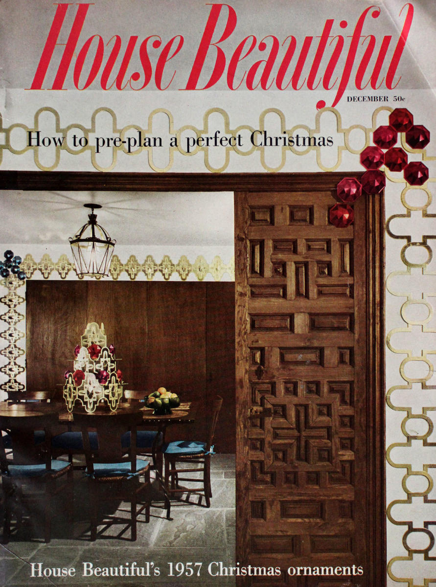House Beautiful | December 1957 at Wolfgang's