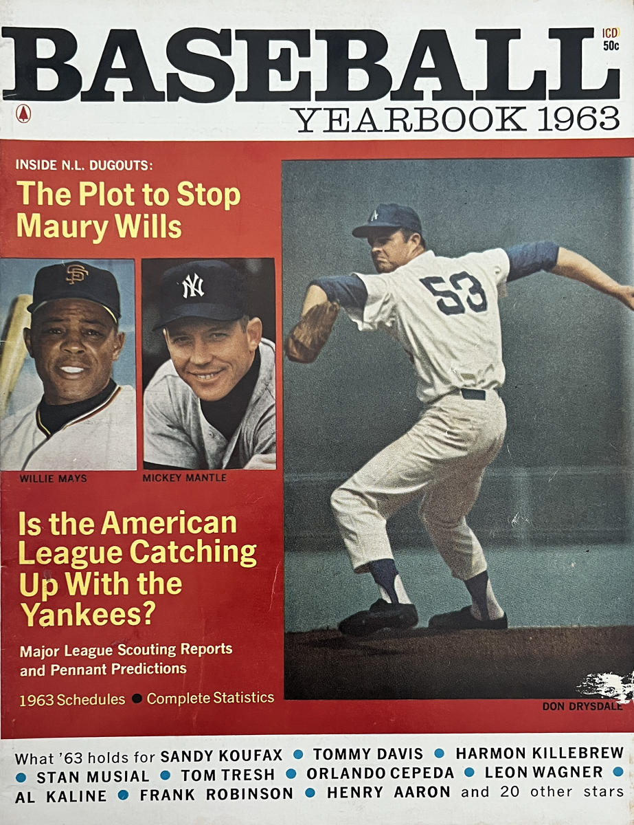 Baseball Yearbook | January 1963 at Wolfgang's
