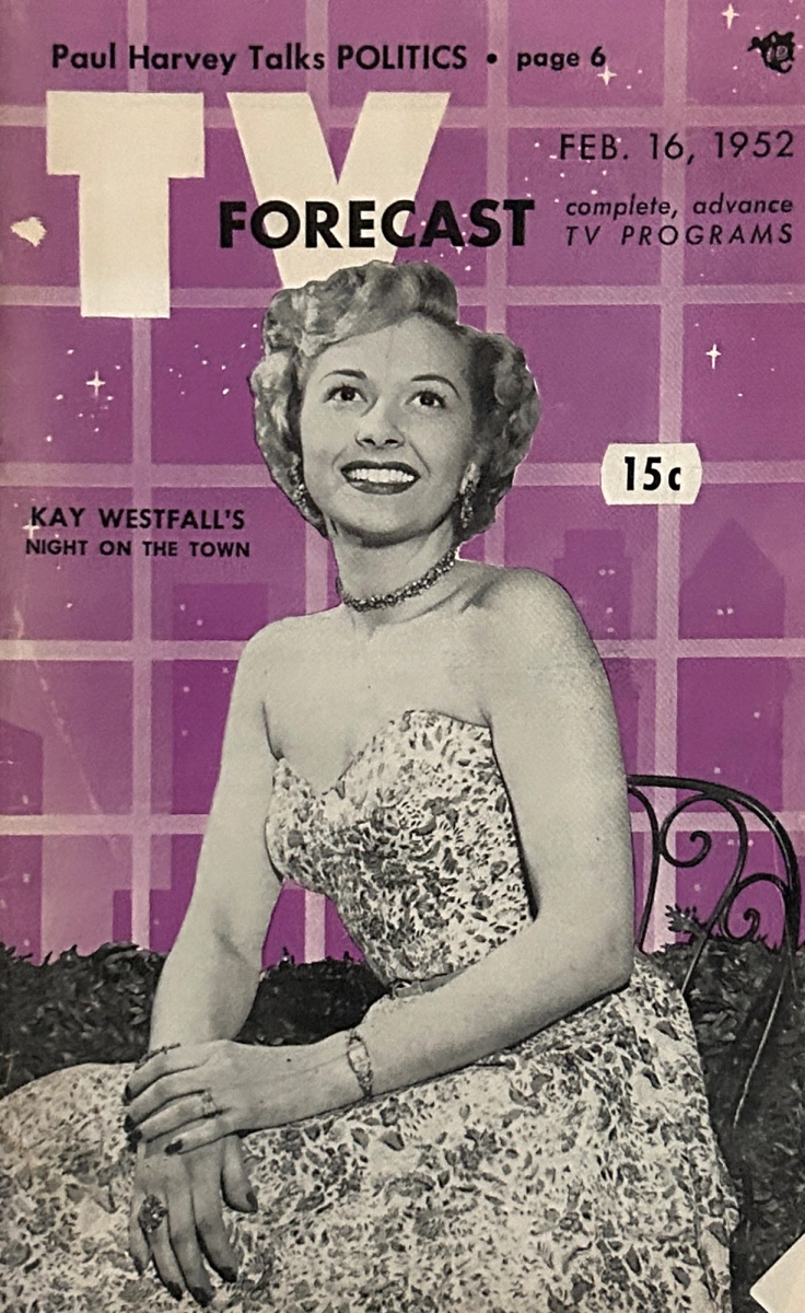 TV Forcast | February 16, 1952 at Wolfgang's