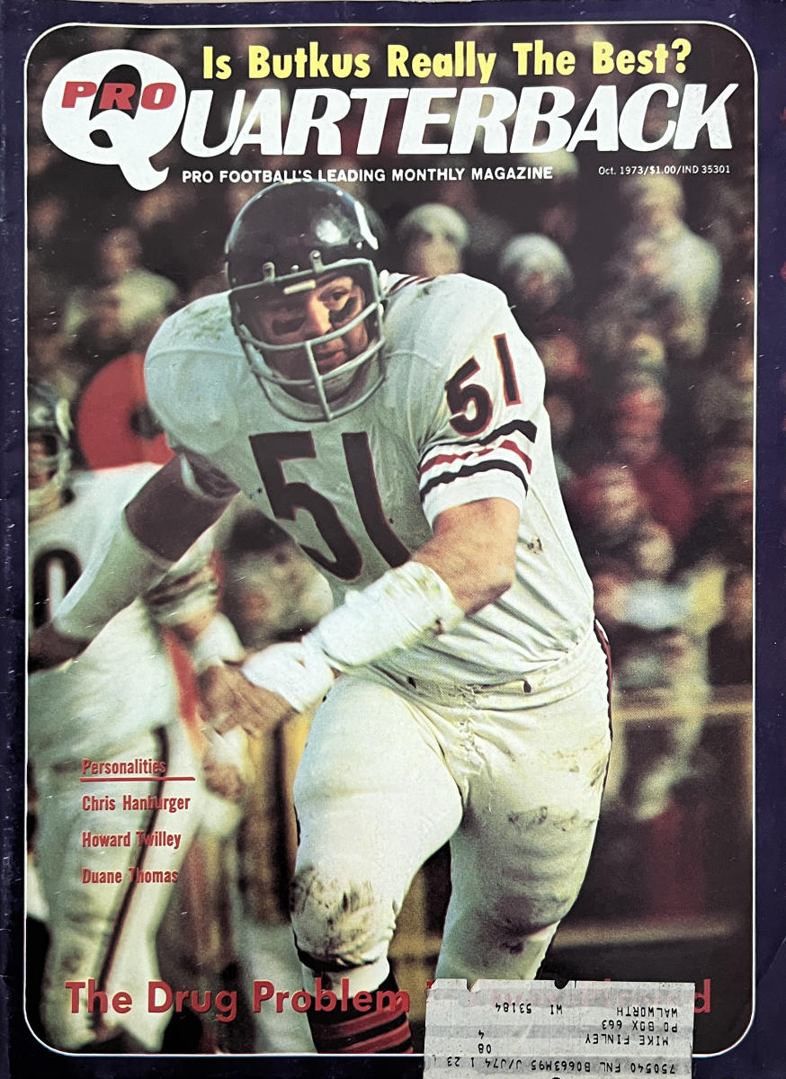 Pro Quarterback | October 1973 at Wolfgang's