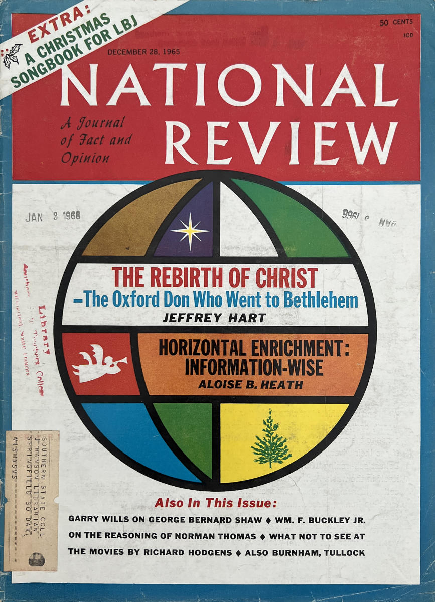 National Review | December 28, 1965 at Wolfgang's