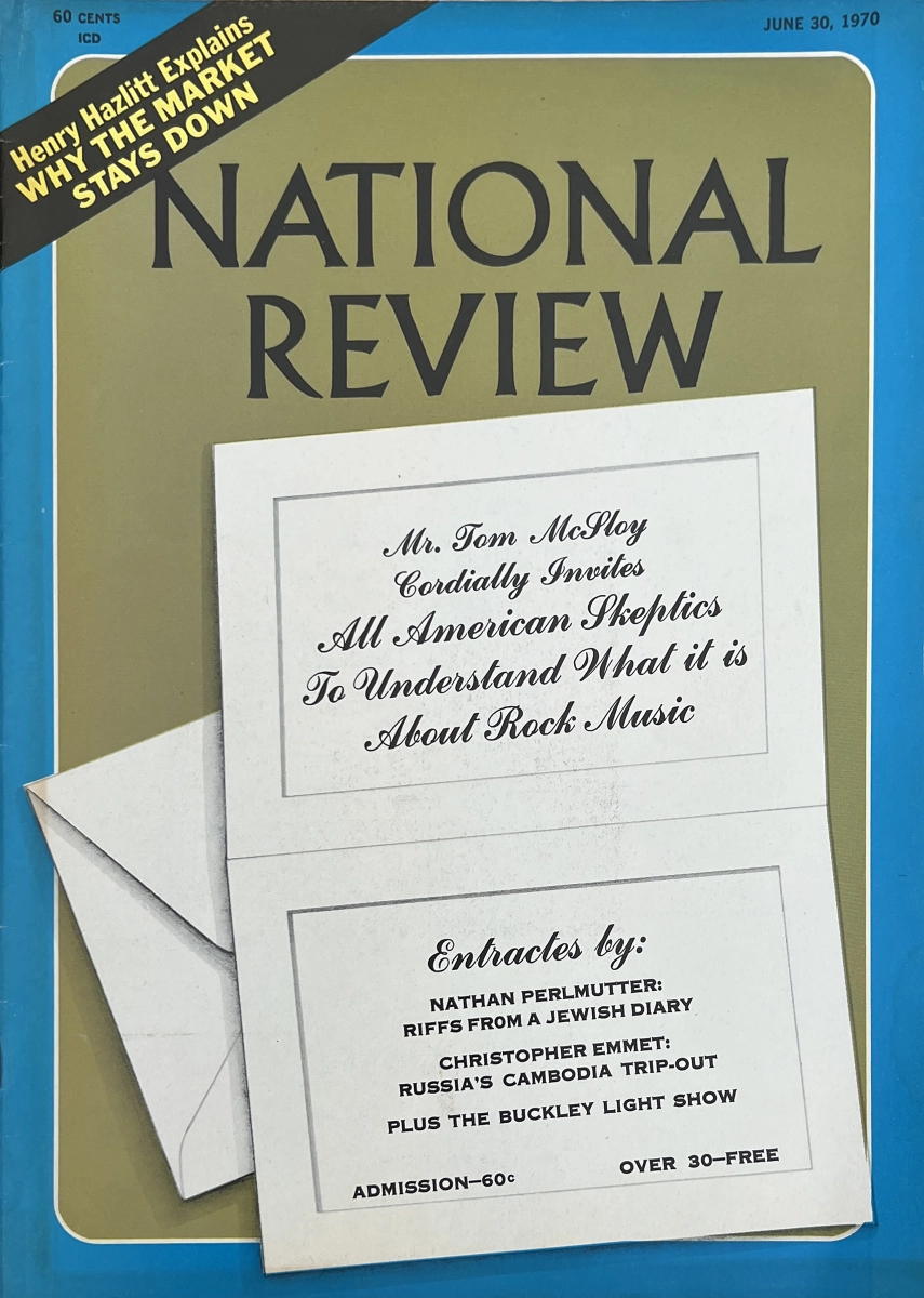 National Review | June 30, 1970 at Wolfgang's