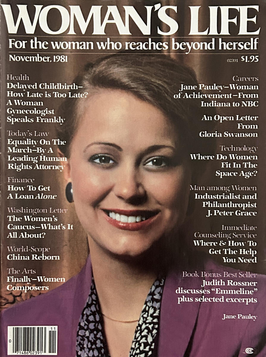 Woman's Life | November 1981 at Wolfgang's