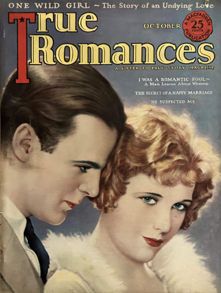 True Romances | October 1927 at Wolfgang's