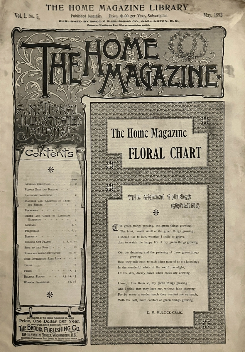 The Home Magazine | May 1893 at Wolfgang's
